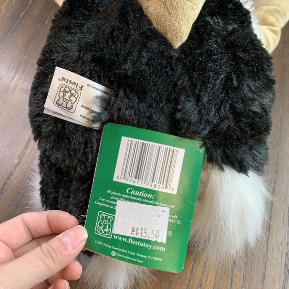 Fiesta | Toys | Fiesta Plush Ostrich Bird Stuffed Black Soft Eyelashes ...